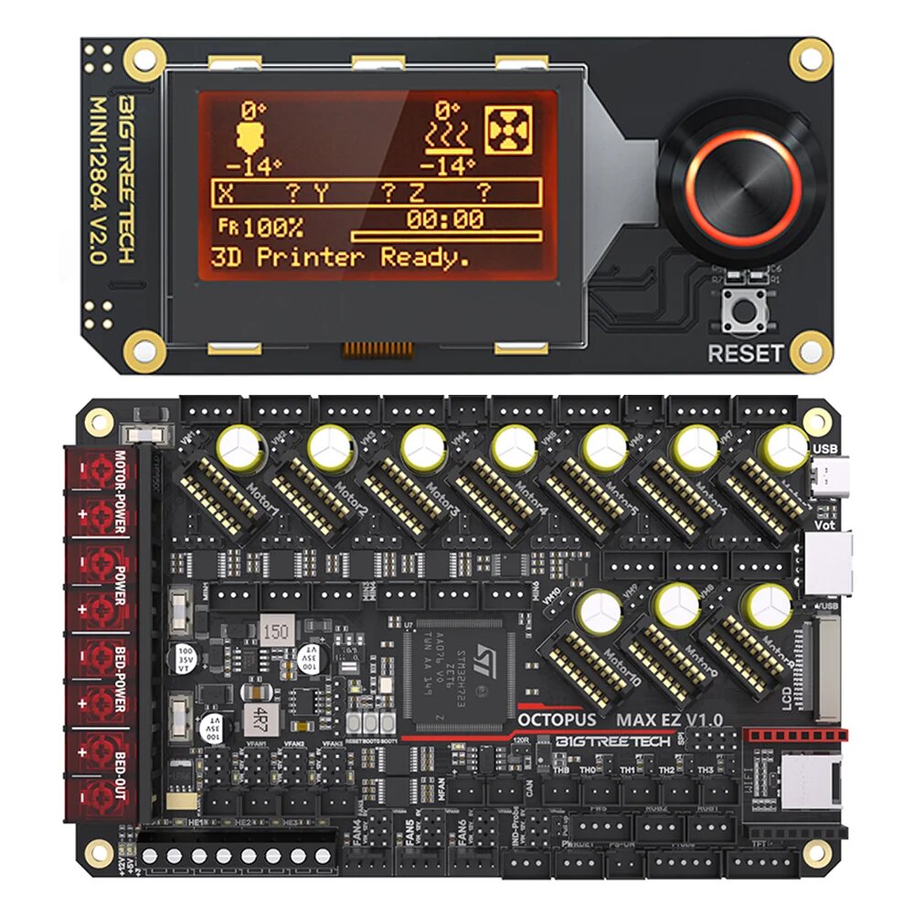 BIGTREETECH Octopus MAX EZ материнская плата для 3D-принтера Board x MINI12864