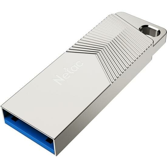 Флеш Диск Netac 32Gb UM1 серебристый (NT03UM1N-032G-32PN)