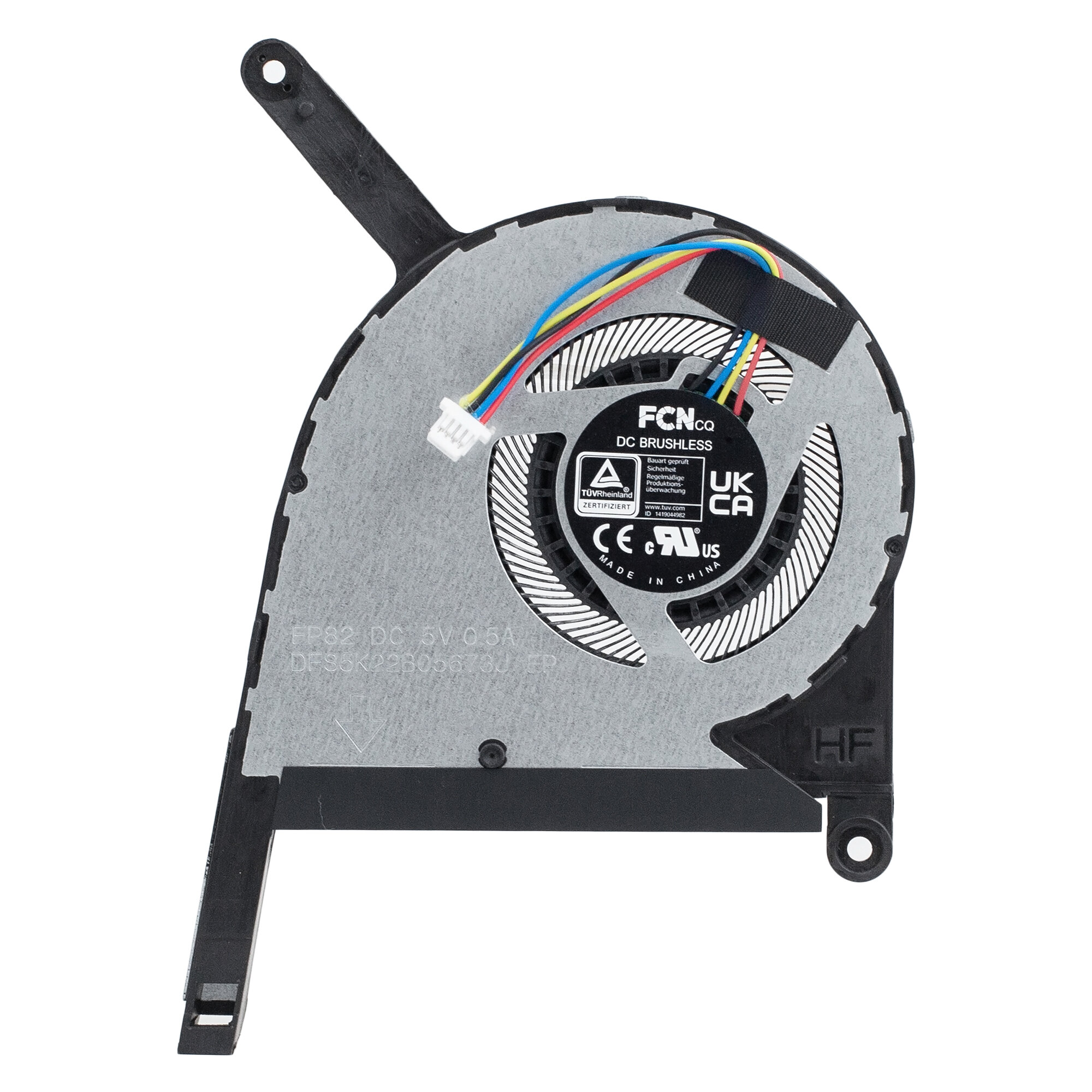 Кулер для ноутбука Asus TUF Gaming A15 FA507RE / Gaming A15 FX507ZE / Gaming A15 FX507ZC / Gaming A15 FA507RC / Gaming A17 FA707RE / Gaming A17 FX707ZC / Gaming A17 FX707ZE / Gaming A17 FA707RC / 13NR09M0T01011 / DFSCK22B05673J-FP82 - CPU