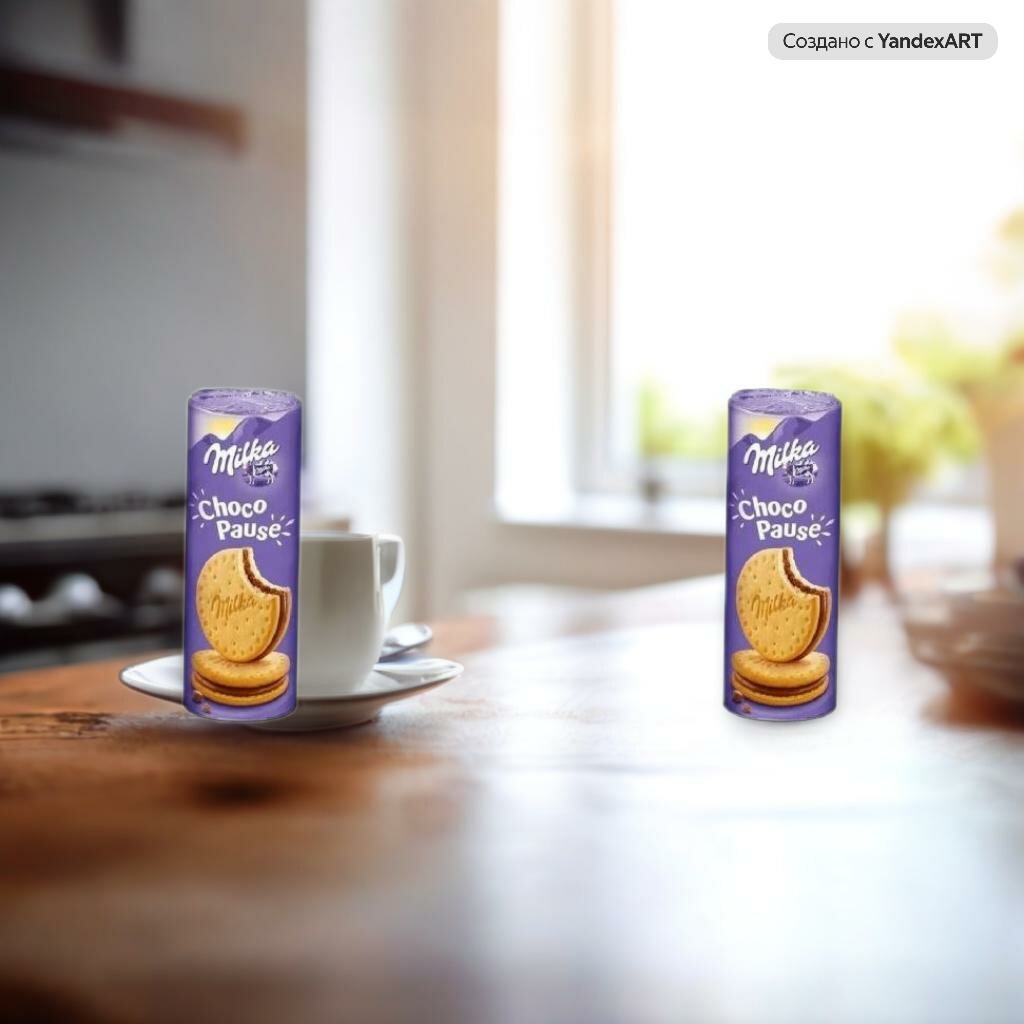Milka Печенье Шоколадная пауза, 260 г, 2 шт