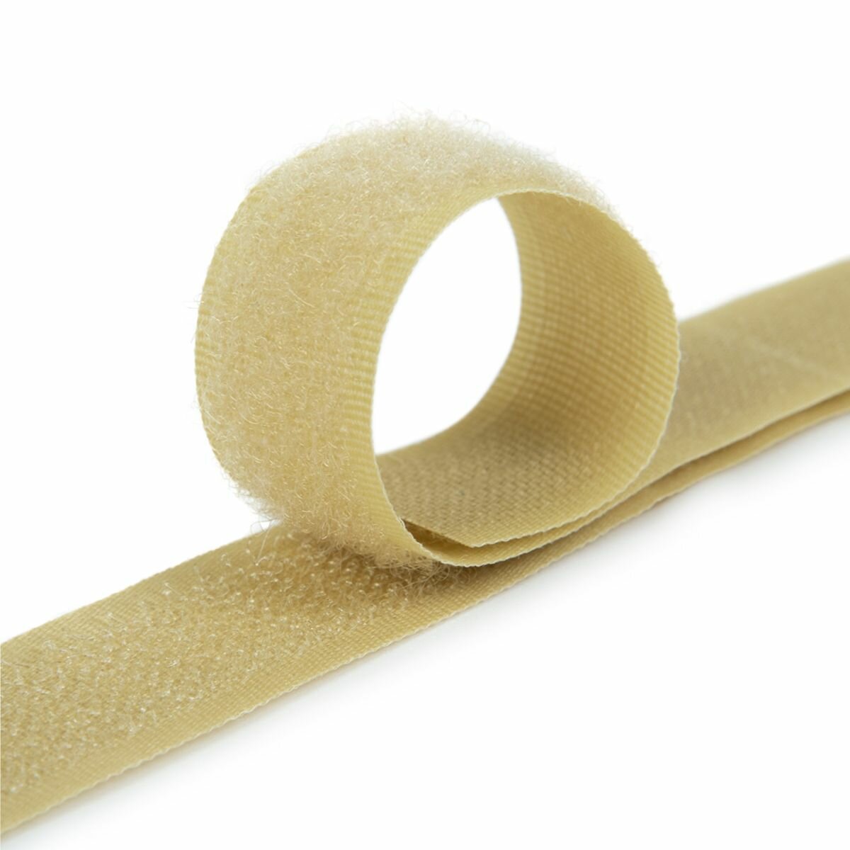 Липучка для шитья, лента липучка "Gamma" 16 мм LG-16 цв. 25 м №034 бежевый