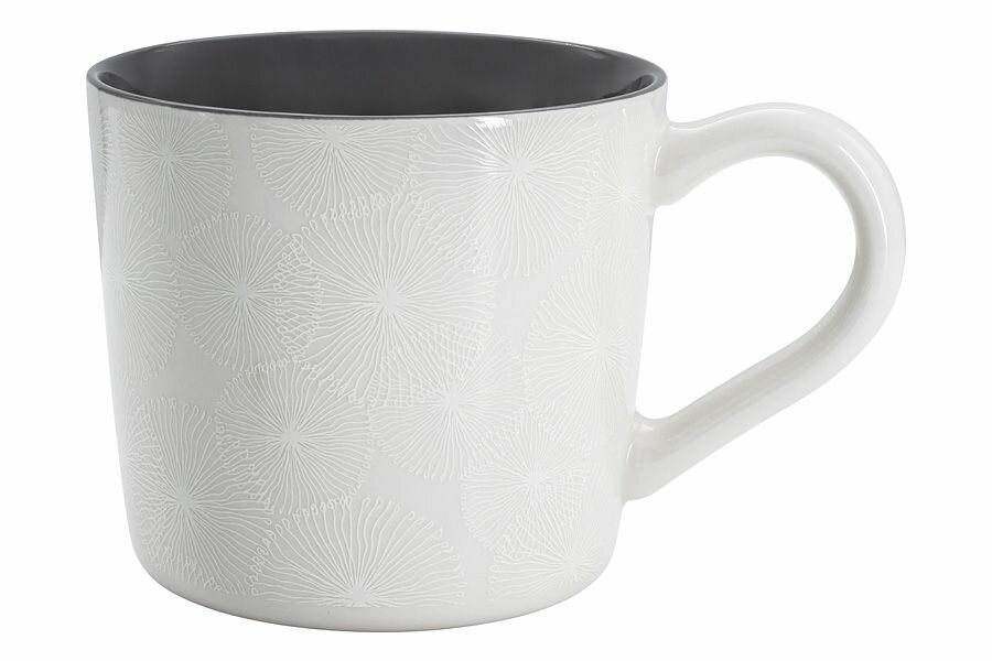 Кружка для чая и кофе 450 мл фарфор, чашка Home & Style Frost