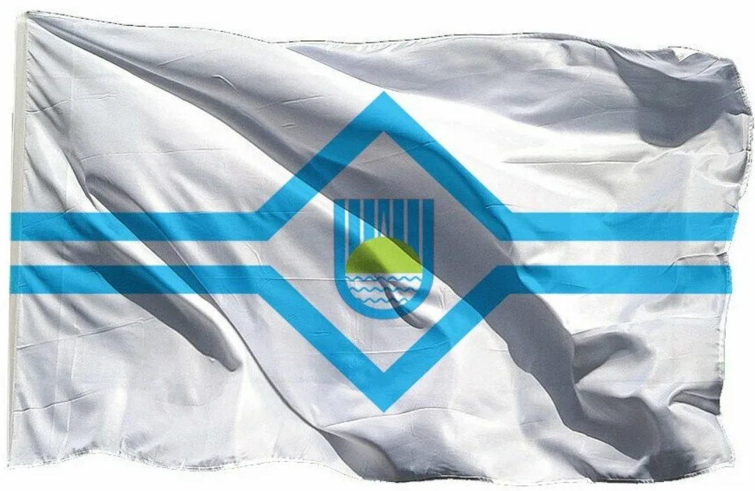 Флаг Биробиджана 90х135 см