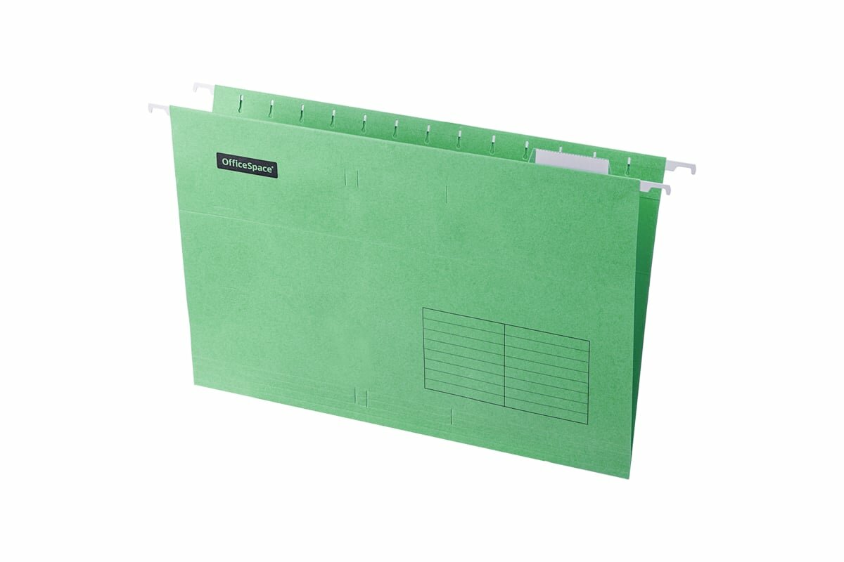 OfficeSpace подвесная папка Foolscap 365х240 мм зелёная для документов в офисе