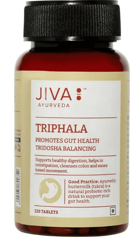 Трифала Джива, Triphala, Jiva, 120 таб