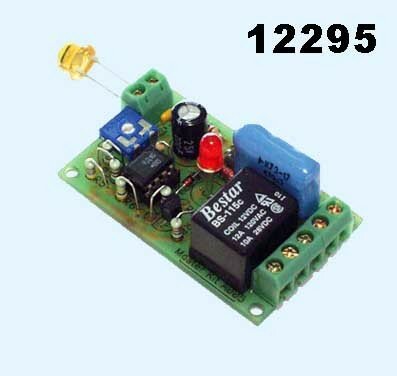 Радиоконструктор сумеречный переключатель 220VAC 1300W КИТ NK005