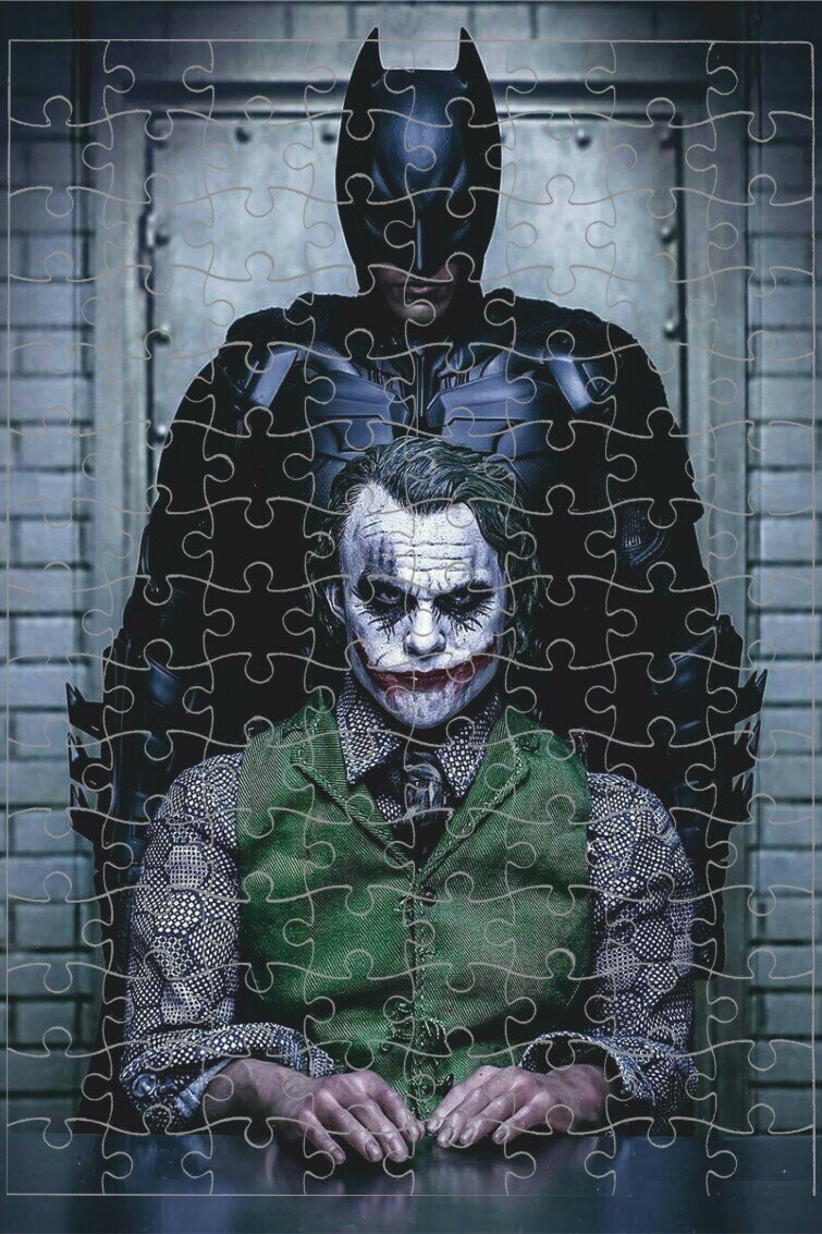 Пазл BUGRIKSHOP детям принт А3 "Джокер, Joker" - J0009