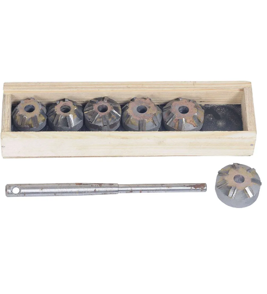 Шарошки твердосплавные 2410 7 зубов САИ