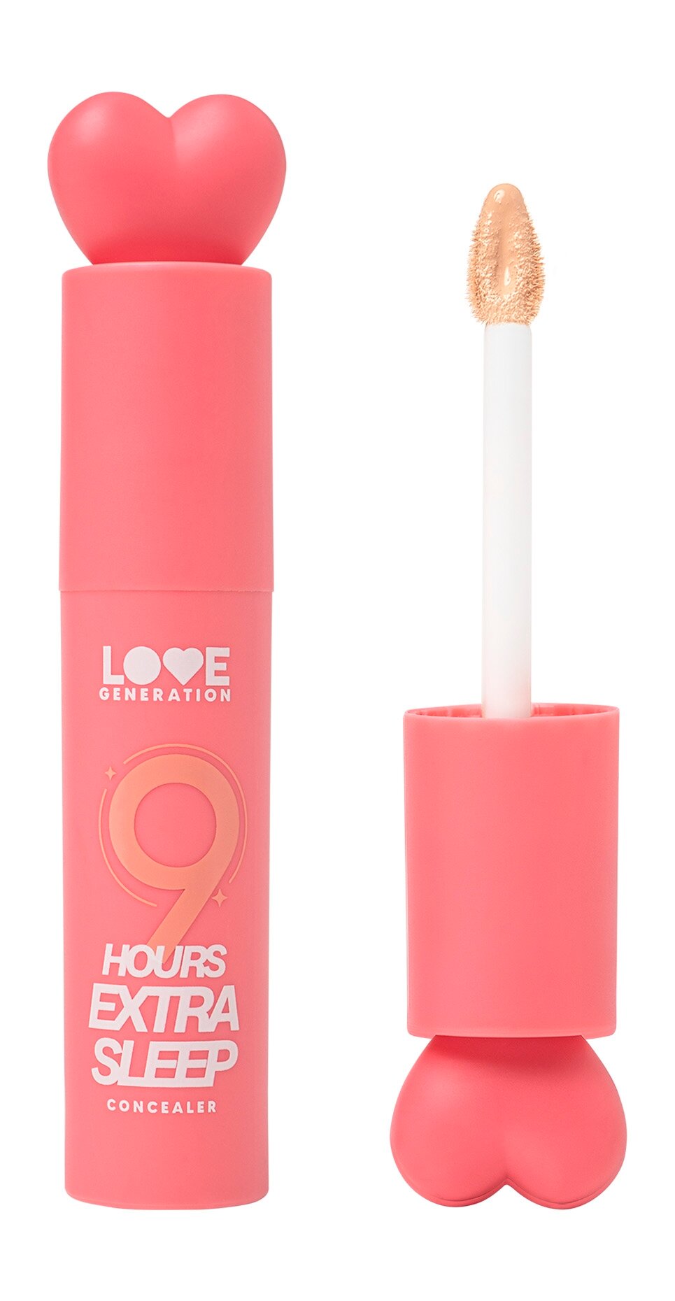 LOVE GENERATION Консилер Moisturizing Concealer 9 Hours Extra Sleep увлажняющий, 3,5 мл, 03 натуральный бежевый