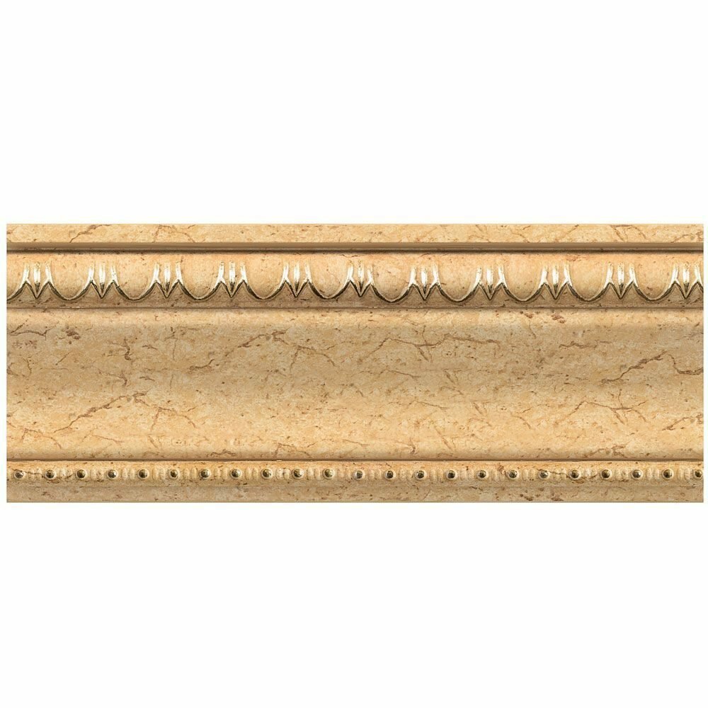 Багет Cosca Плинтус Потолочный 60 Оникс T60(2)/LB4-1 Д240хШ1.8хВ6см / Коска.
