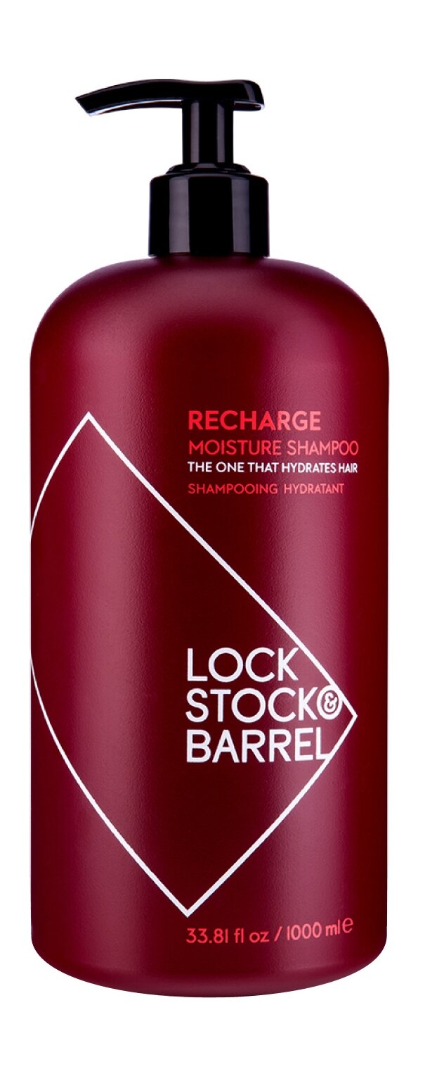 LOCK STOCK & BARREL Recharge Шампунь для жестких волос, 1000 мл