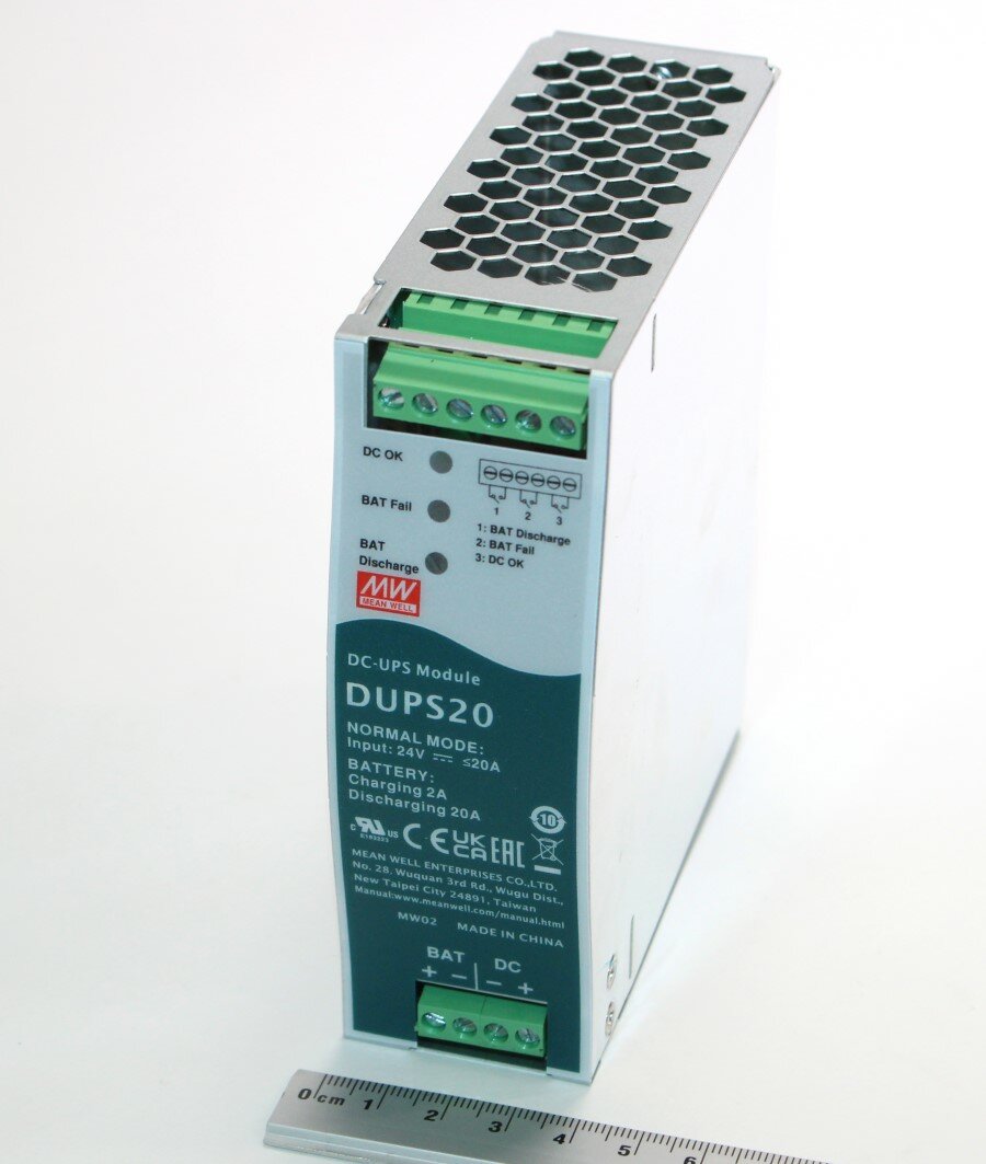 DUPS20, Вспомогательный модуль, контроллер ИБП, MW