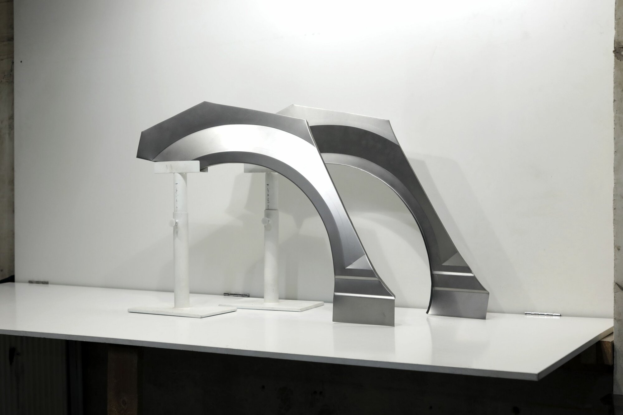 Арки ремонтные задние комплект для Audi A3 8P1 2003-2013 (ауди а38п 1), тип кузова - хэтчбэк , холоднокатаная сталь 0,8 мм