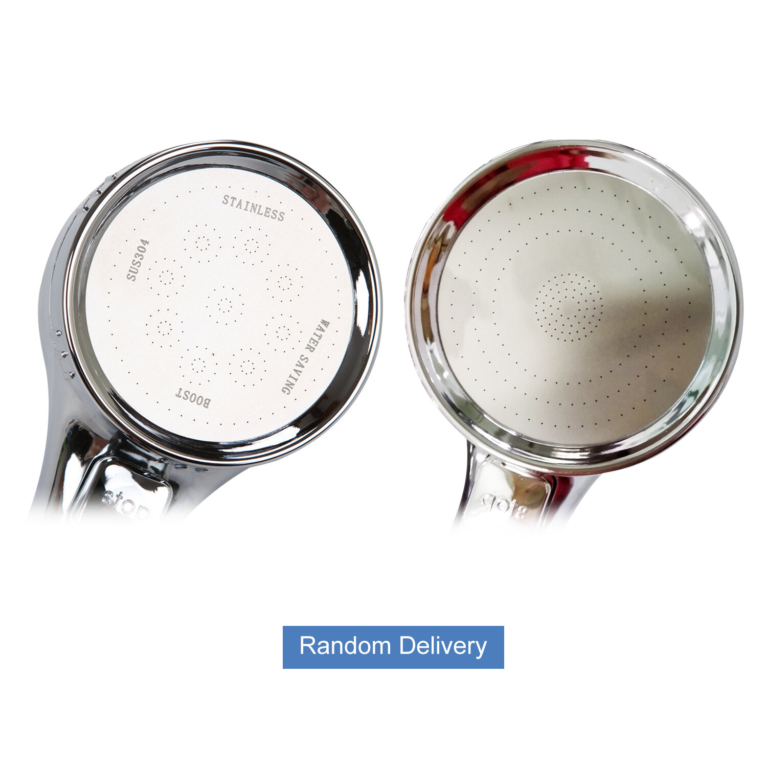 Душевая лейка высокого давления с переключателем паузы ВКЛ / выкл Ручной душевая