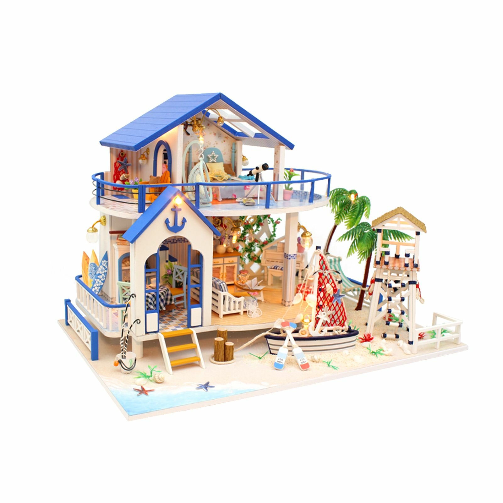 Миниатюра DIY House, Подарочный Интерьерный конструктор