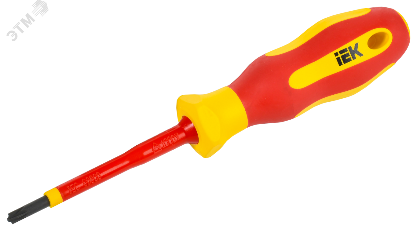Отвертка диэлектрическая PZ/SL1х80 Т2 ARMA2L 5 IEK A2L5-SC30-T2-ZS-10-080