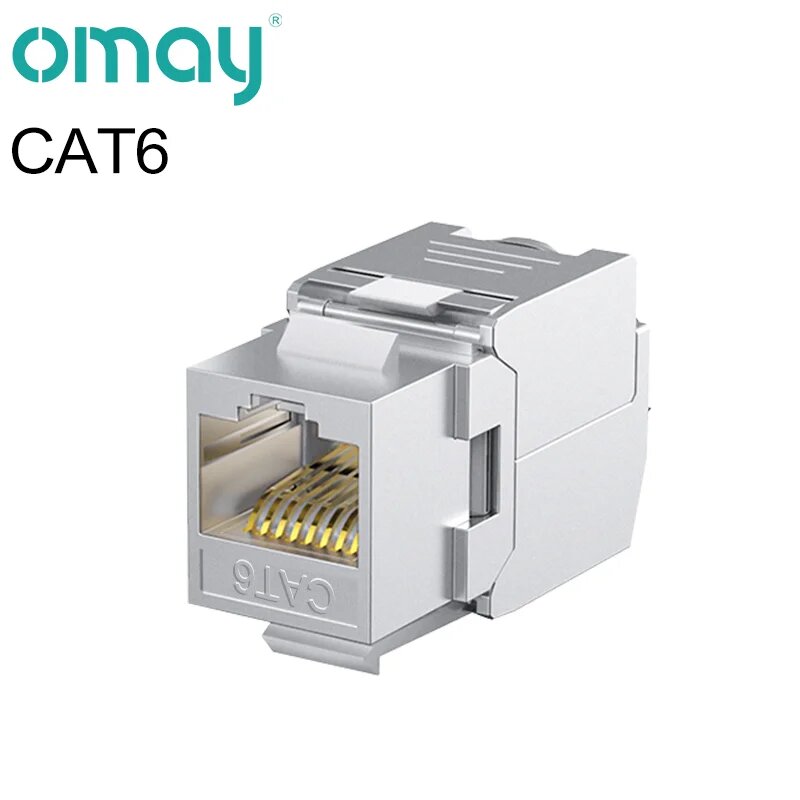 OMAY CAT6 RJ45 коннектор, 2шт, цвет CAT.6