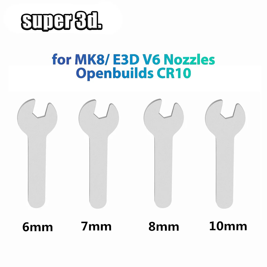 Регулируемый гаечный ключ IdeaFormer для насадок 3D принтера 10mm