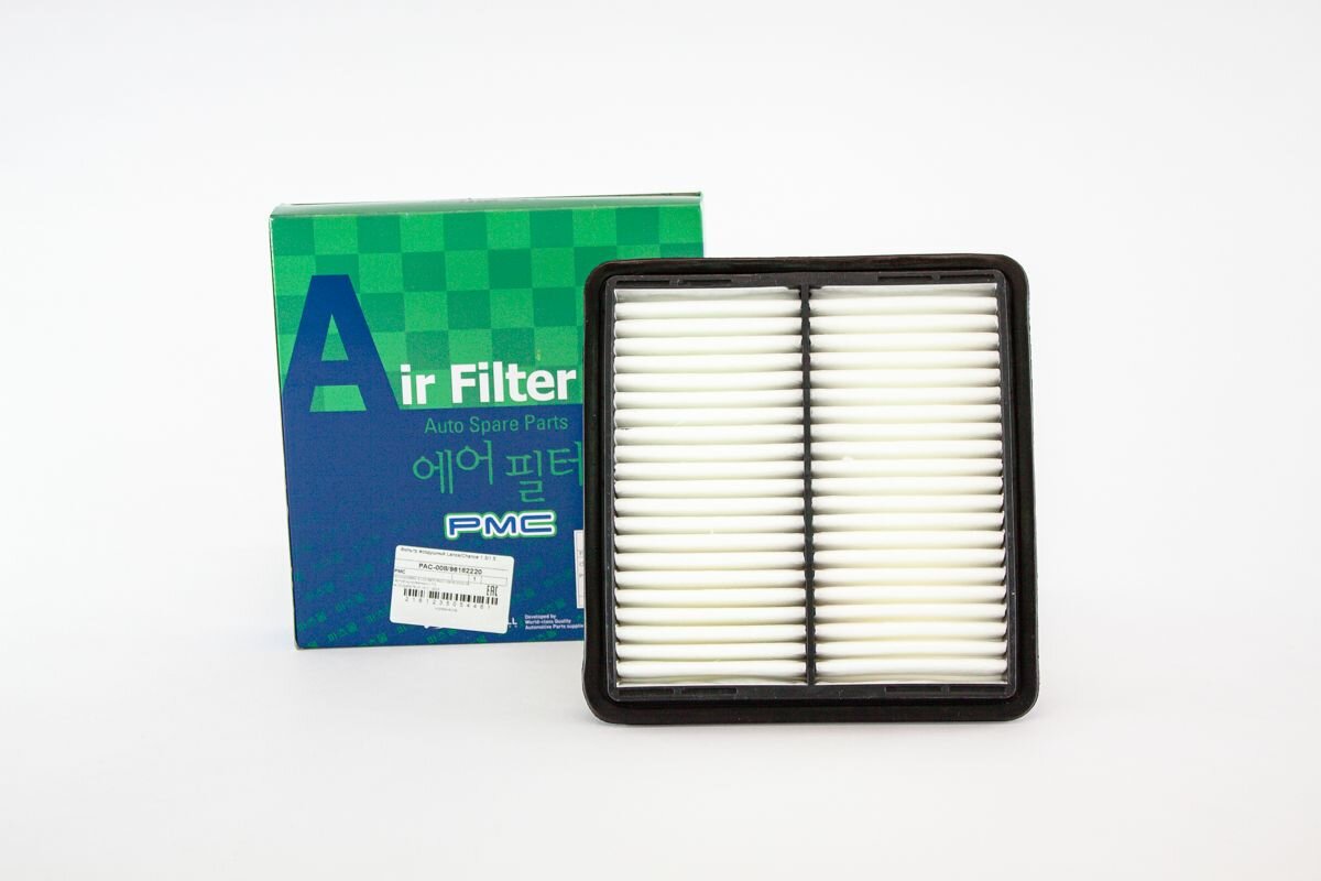 PMC Фильтр воздушный Chevrolet Lanos 1.3-1.5л (ЗАЗ шанс) / Daewoo lanos Шевроле Ланоса; 96182220; PAC008