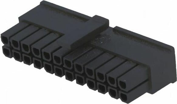 Вилка AMPHENOL MF30-HFD1-24 Вилка провод-плата "мама" MF30 3мм PIN: 24 без контактов 1шт