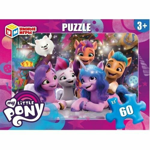 Пазлы 60 деталей. Умные Игры. My Little Pony 419803, (ООО "симбат")