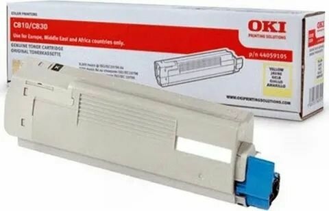 Картридж Oki 44059105 желтый оригинальный