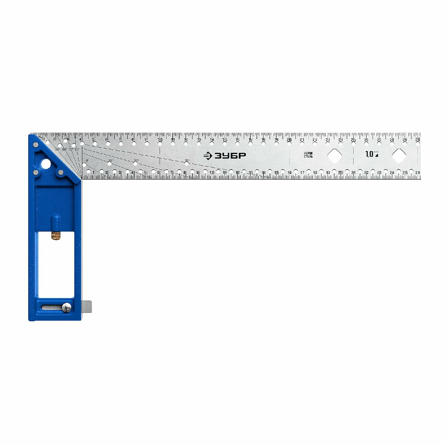 ЗУБР 300 мм, рейсмус-угольник разметочный, профессионал (34400-30) (34400-30)