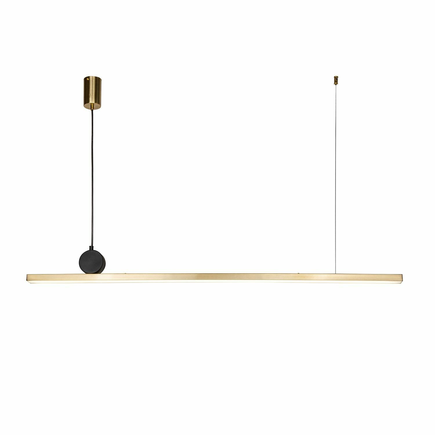Подвесная люстра F-Promo Firmato L1180*W45*H100/1600 LED цвет золотой, арт. 4061-2P