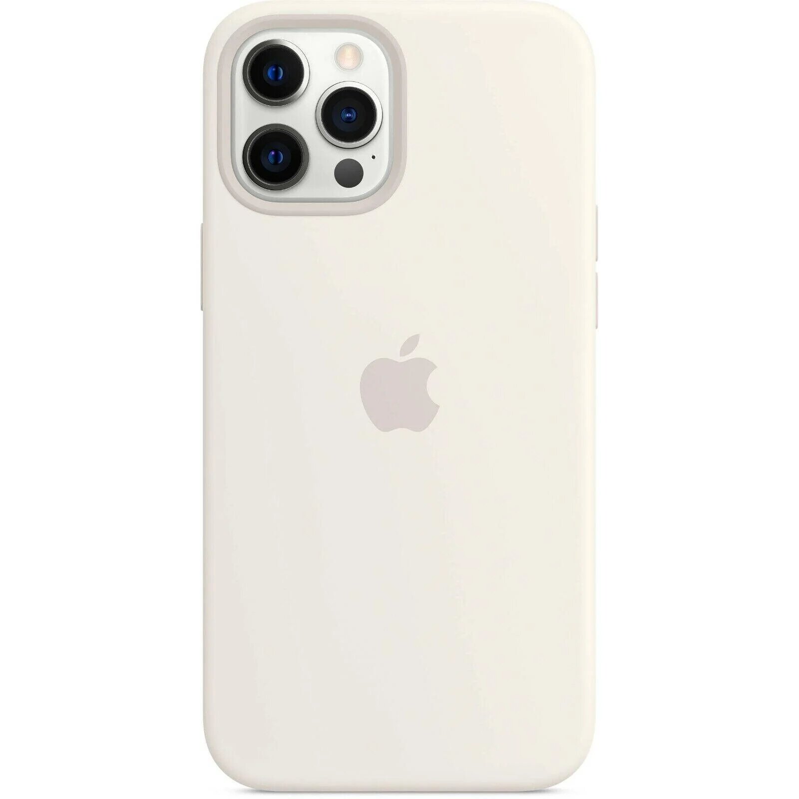 Чехол Apple iPhone 12 Pro Max Silicone Case with MagSafe White MHLE3ZE/A