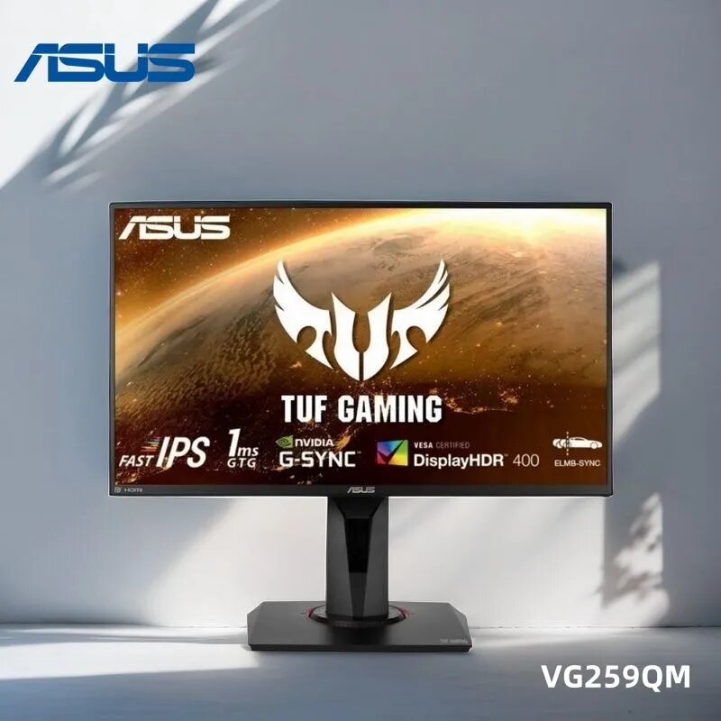ASUS 24.5" Монитор VG259QM1A, черный, шоколадный