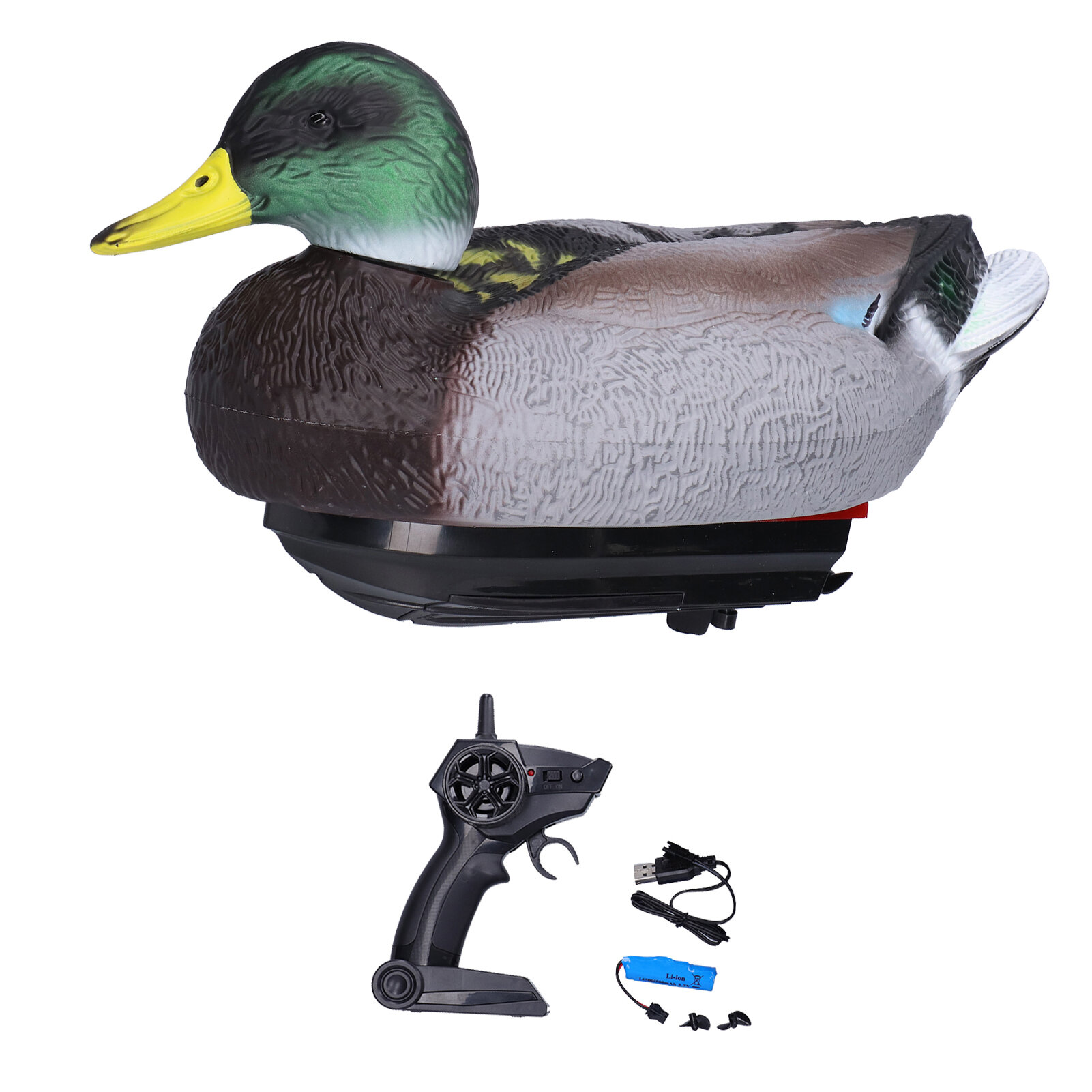 Форма утки 2,4 ГГц Гоночная лодка Лодка с дистанционным управлением Детская игрушка RC Лодка МодельRC Лодка