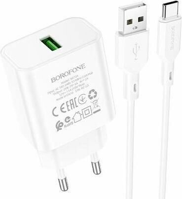 Зарядное устройство для телефонаBA72Aa 1USB 3.0A QC3.0 18W