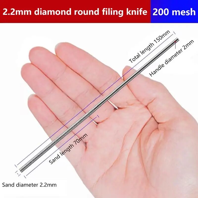 Алмазный надфиль CMinYP для гитарных струн A5 Silver