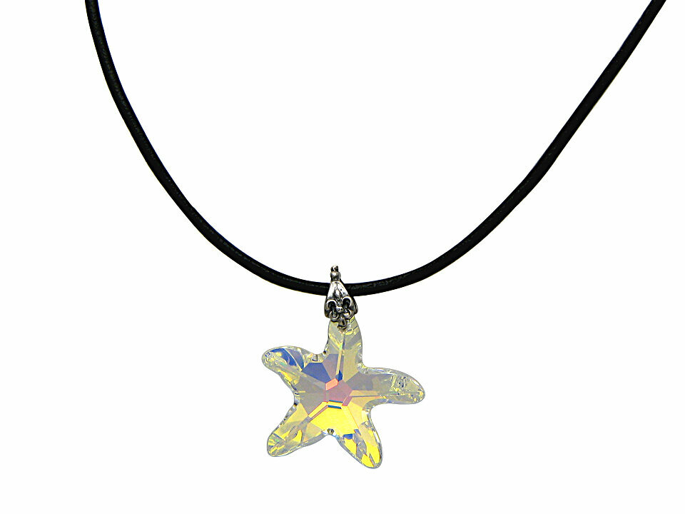 Колье, кристаллы Swarovski