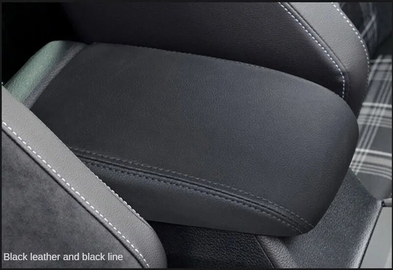 Автомобильный подлокотник, крышка центральной консоли, чехол на подлокотник, автомобильные аксессуары, чехол из искусственной кожи для VW Volkswagen Golf 7 MK7 2012-2019