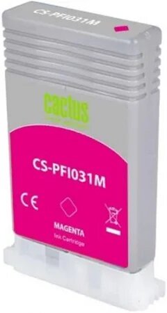 Картридж струйный Cactus CS-PFI031M PFI-031M пурп. пигм. (55мл) для Canon imagePROGRAF TM-240/340