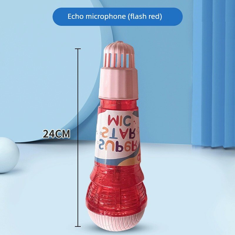 Микрофон с эхоэффектом, детская музыкальная игрушка, микрофон для пения с физическим эхоэффектом для малышей, подарок