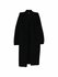 Пальто James Perse Cashmere coat, размер 42, black / black