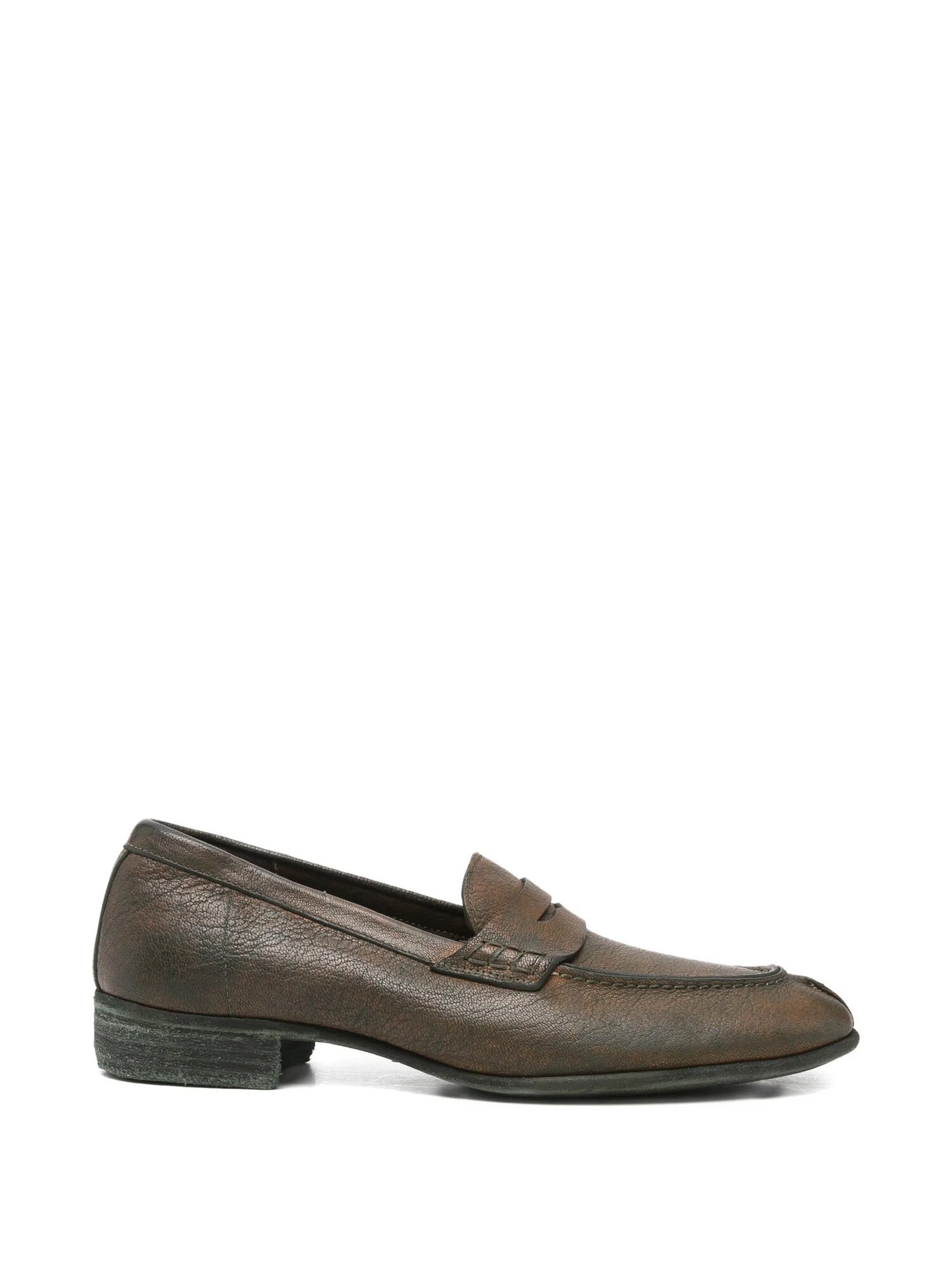 Лоферы Distressed-effect penny loafers
