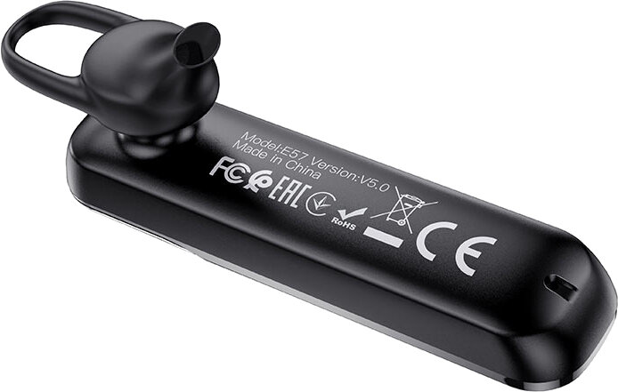 Гарнитура Hoco E57 Essential, Bluetooth 5, до 10 ч воспроизведения, подавление эха