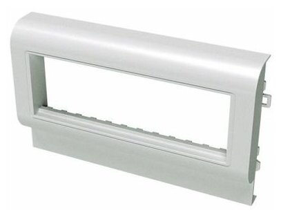 Рамка DKC Brava In-Liner Classic PDA-3BN, 100мм, вертикальная, 6-модулей, белый (10653)