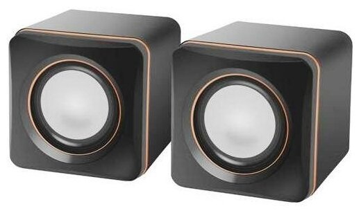 Колонки Defender SPK-33 питание от usb, 5 Вт - чёрные