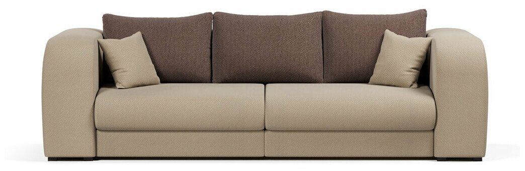 Диван-кровать Мэдисон, 250х105х90 см, Еврокнижка, диван раскладной, ящик для белья широкие подлокотники, мягкая спинка