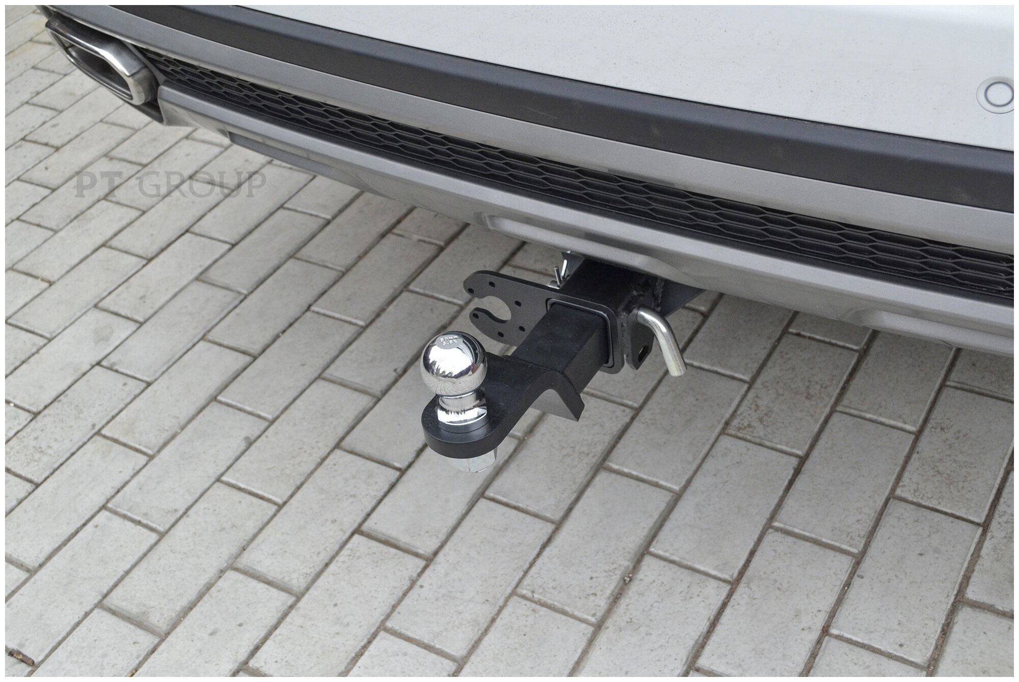 Фаркоп PT GROUP /съемный квадрат/ Chery Tiggo 8 2021- включая Pro и Pro Max 2022-(паспорт и сертификат в комплекте)(без электрики) арт. CTG-21-991122.00