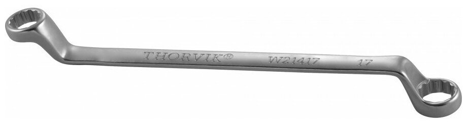 Thorvik Ключ гаечный накидной изогнутый серии ARC, 16х17 мм W21617 Thorvik, 52558