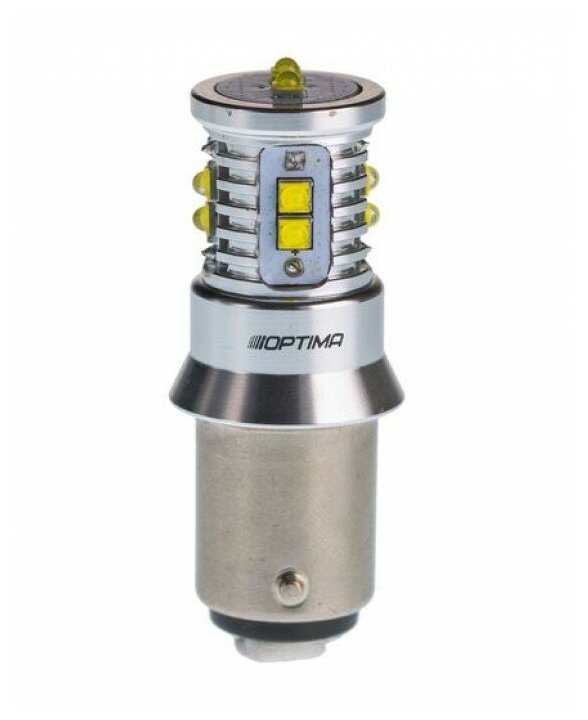 Светодиодная лампа Optima Premium P21/4W MINI CREE XB-D CAN 5100k 12V (белая) (1 лампа)