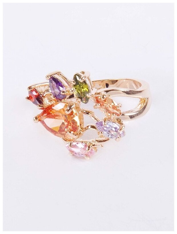 Кольцо, фианит