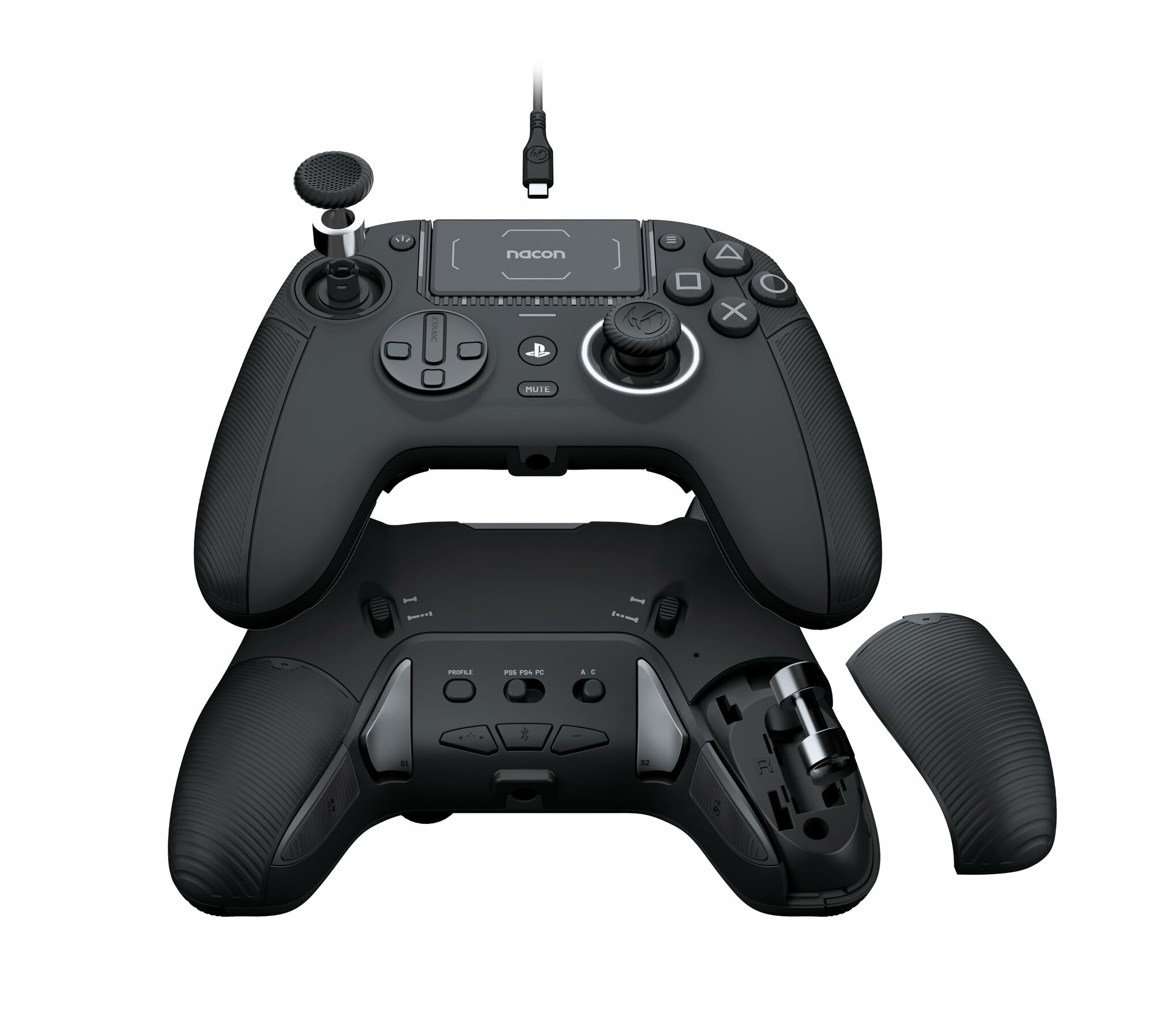 Геймпад беспроводной Nacon Revolution 5 Pro для PS5 Black, с виброотдачей