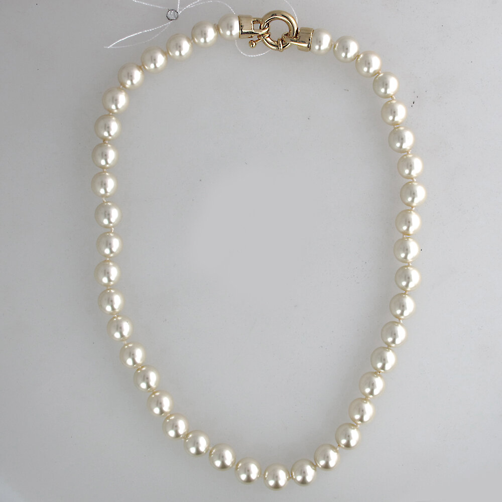 Колье, жемчуг имитация