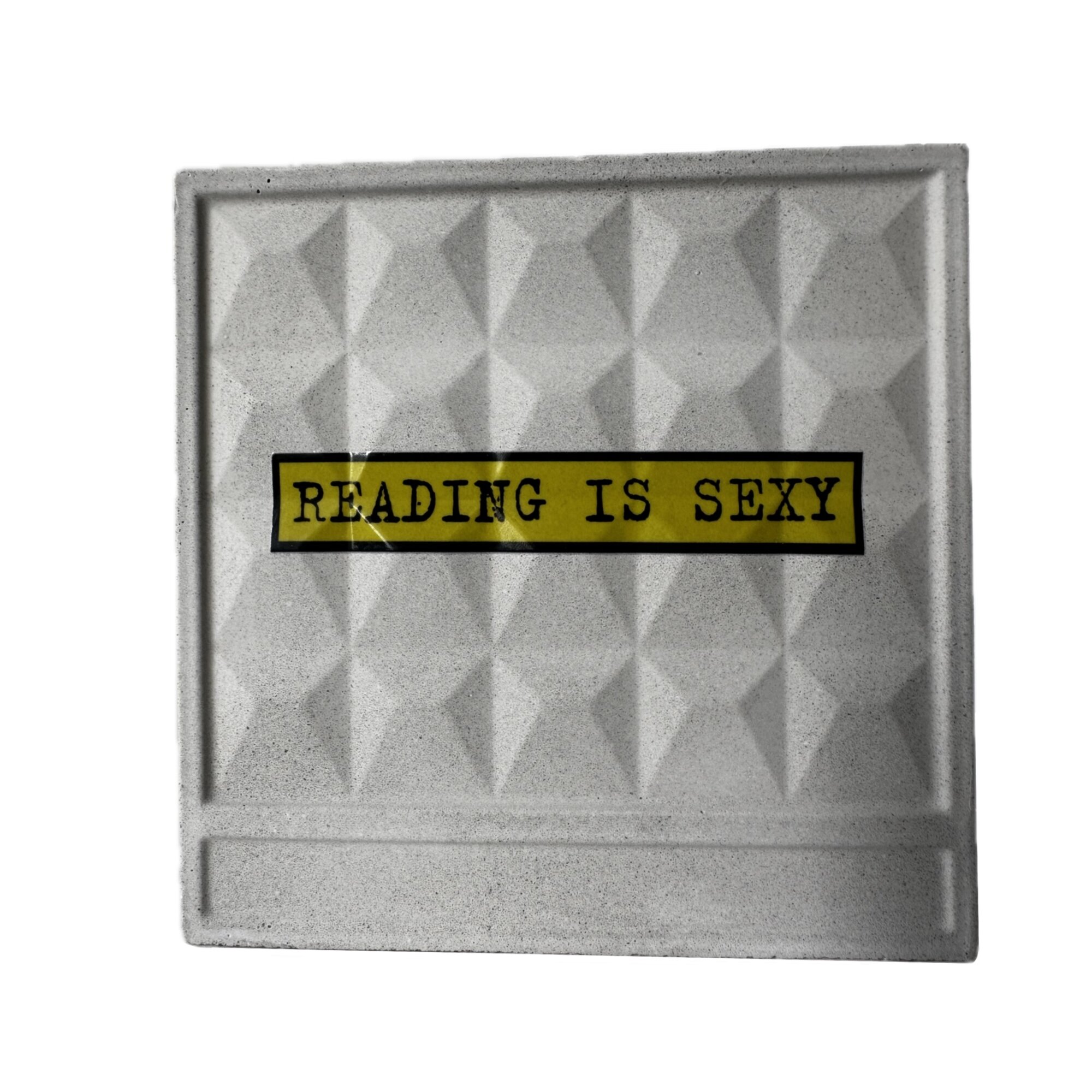 Миниатюра забора ПО-2 держатель для книг (букенд) Reading is sexy